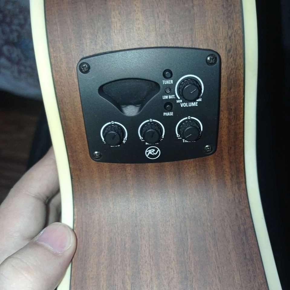 RJ Mini Premium Travel Series Acoustic Electric Guitar - Koa(rare ...