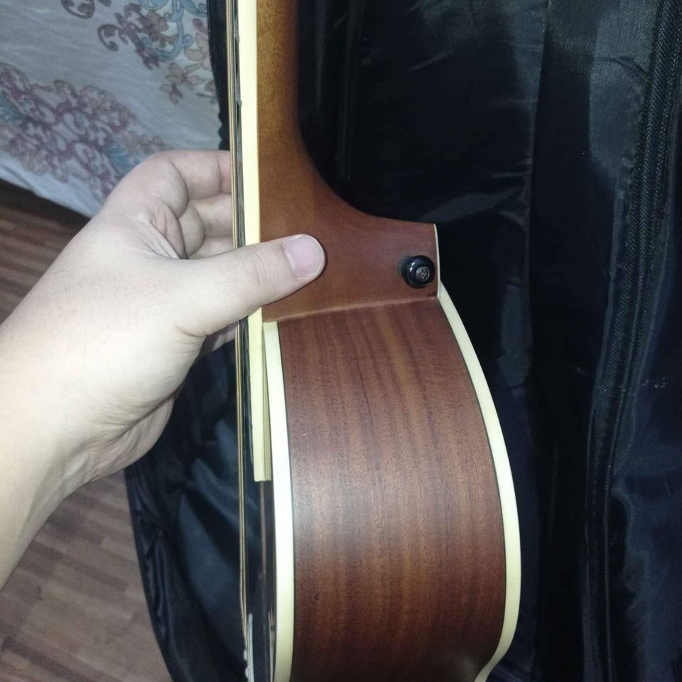 RJ Mini Premium Travel Series Acoustic Electric Guitar - Koa(rare ...