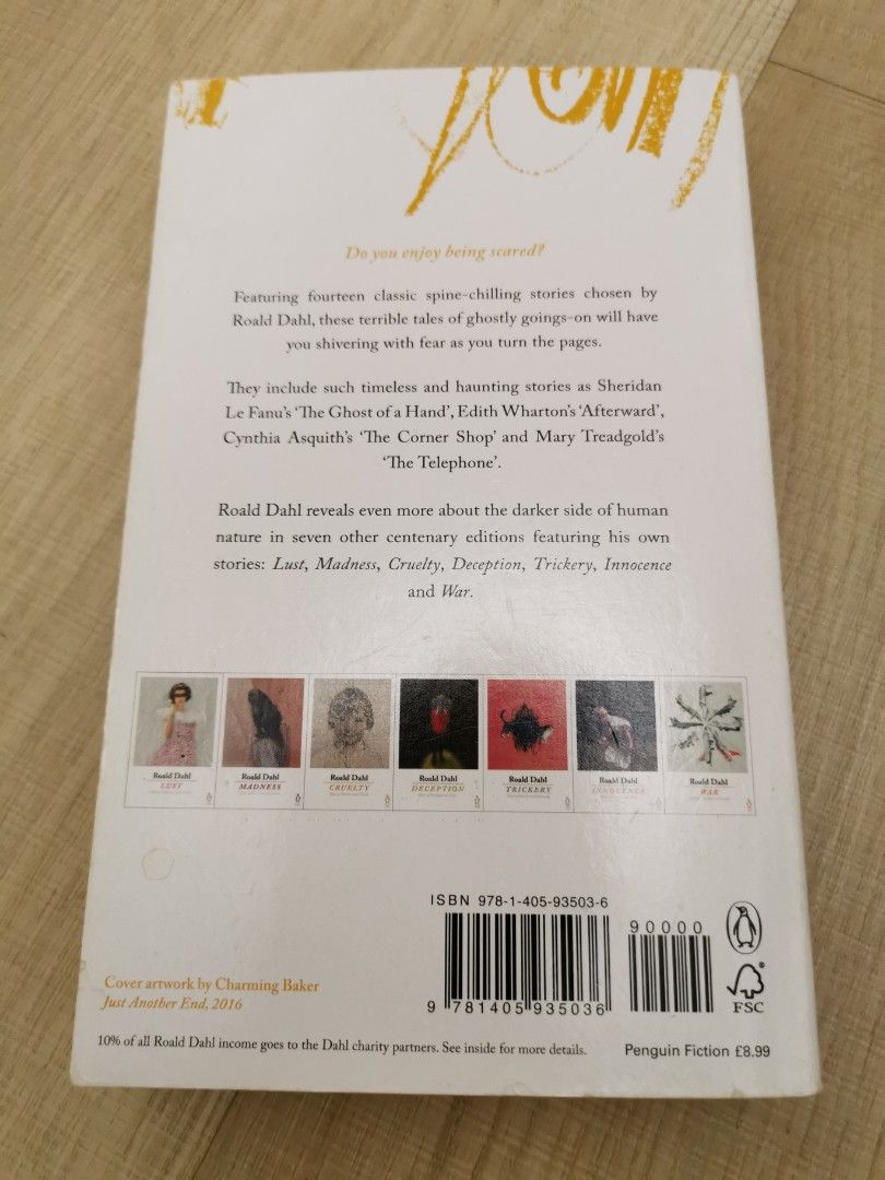 Roald Dahl - Fear, Hobbies & Toys, Books & Magazines, Fiction & Non ...