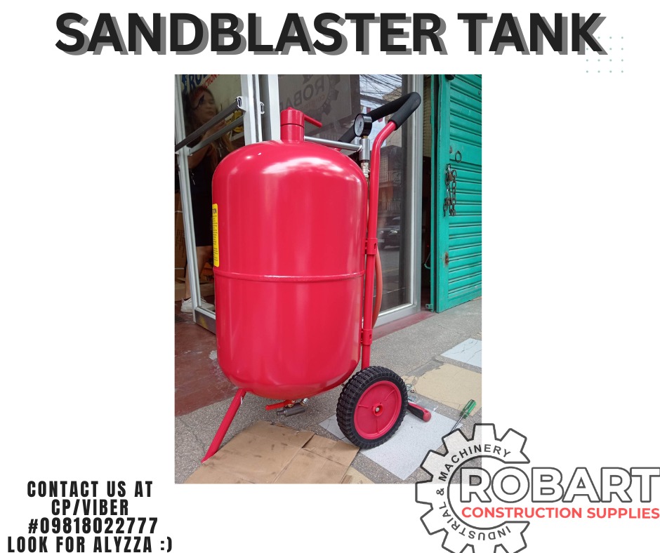 SANDBLASTING TANK, Commercial & Industrial, Construction Tools ...