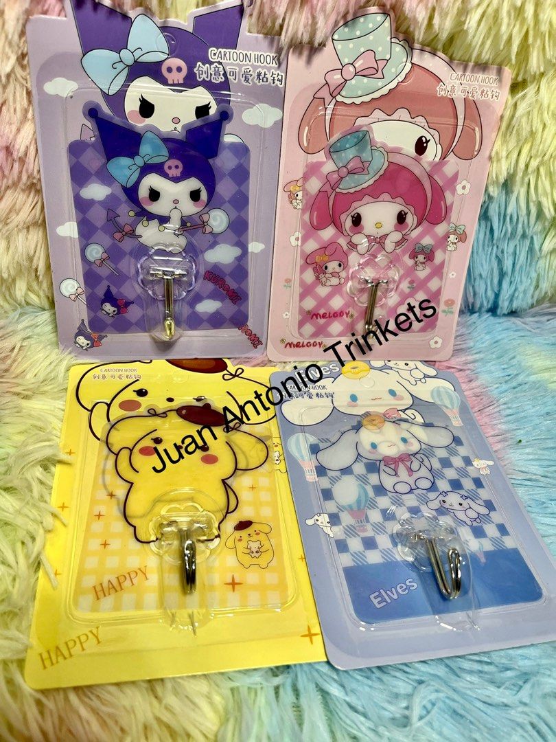 Sanrio Cartoon Cute Hook, Hobbies & Toys, Stationary & Craft ...