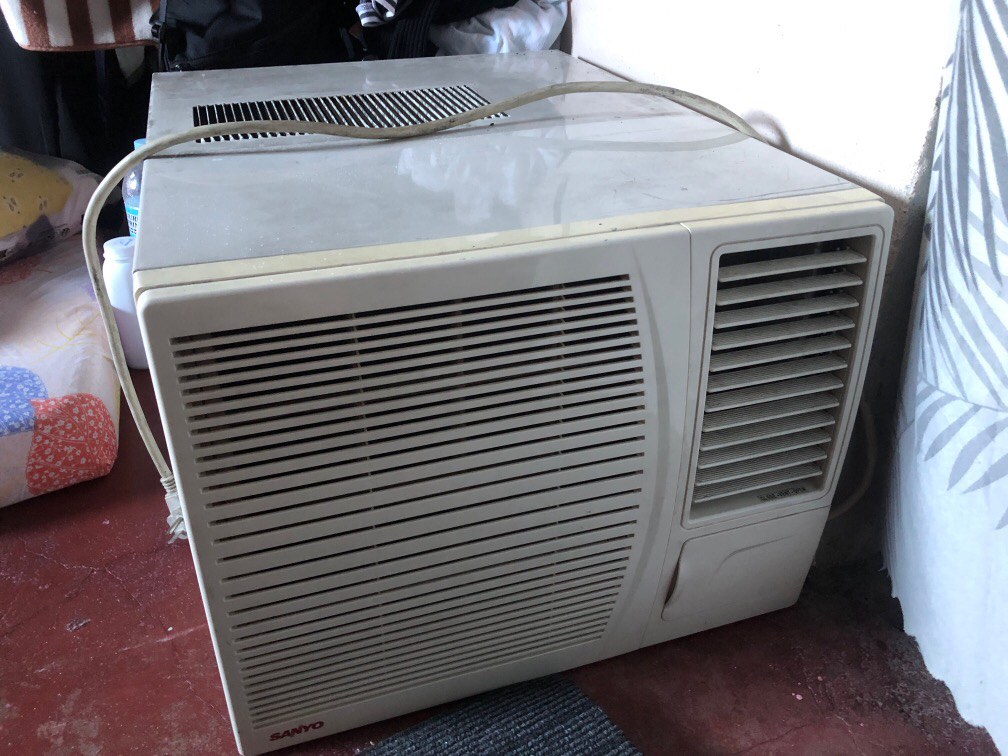Sanyo Aircon 2HP, TV & Home Appliances, Air Conditioning and Heating on ...