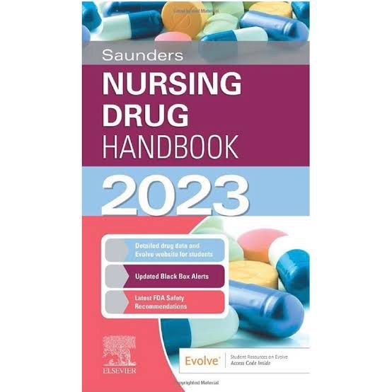 Saunders Nursing Drug Handbook (2023), Hobbies & Toys, Books & Magazines, Textbooks on Carousell