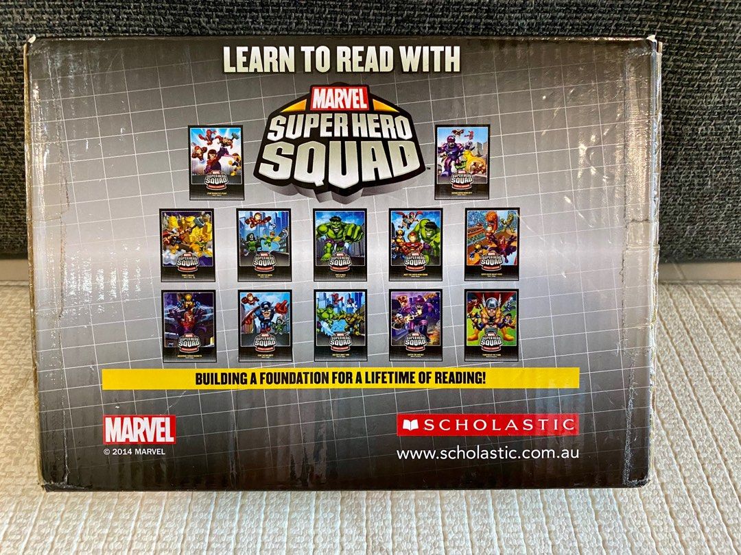 Scholastic Marvel Superhero Phonics Program, Hobbies & Toys, Books ...