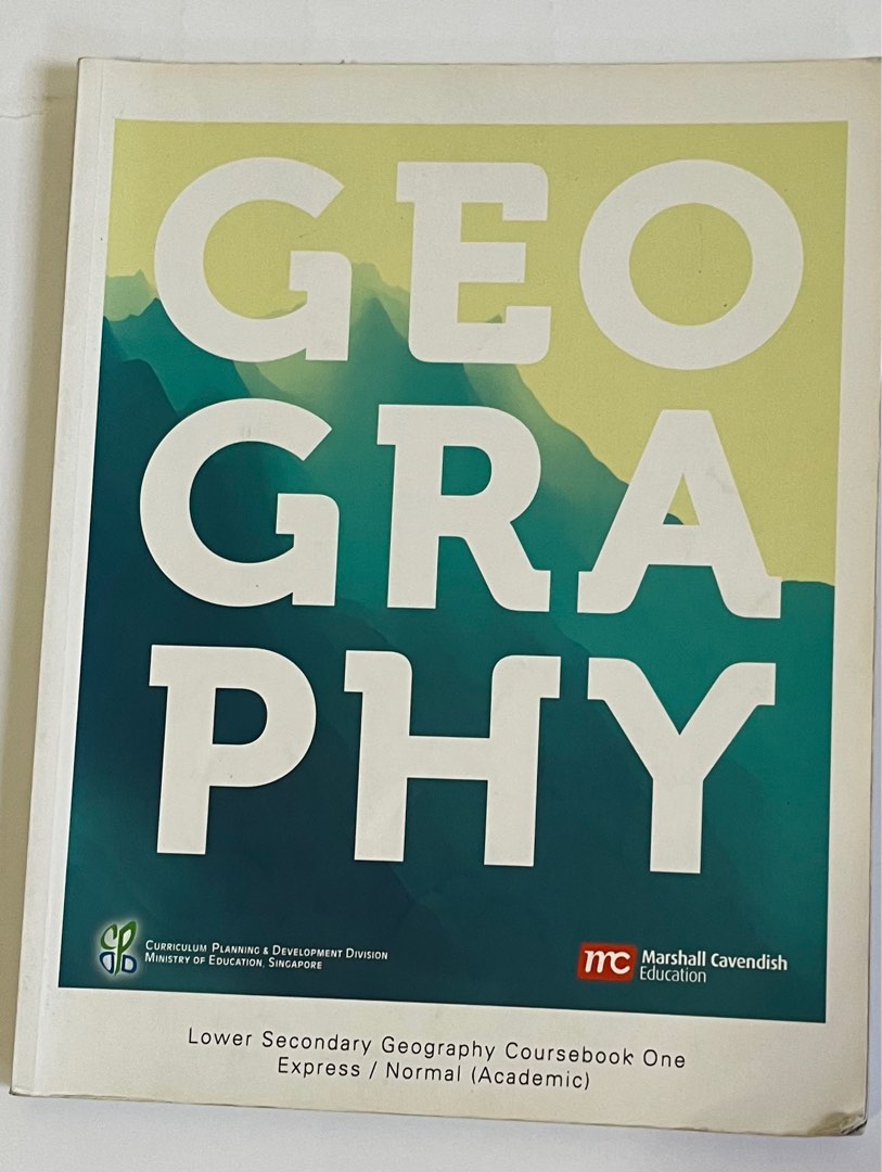 Sec 1 Geography Textbook, Hobbies & Toys, Books & Magazines, Textbooks ...