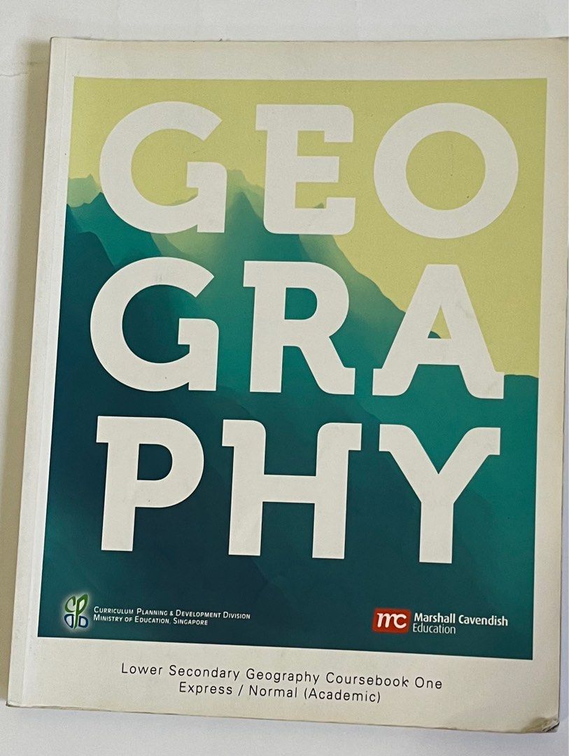 Sec 1 Geography Textbook, Hobbies & Toys, Books & Magazines, Textbooks ...