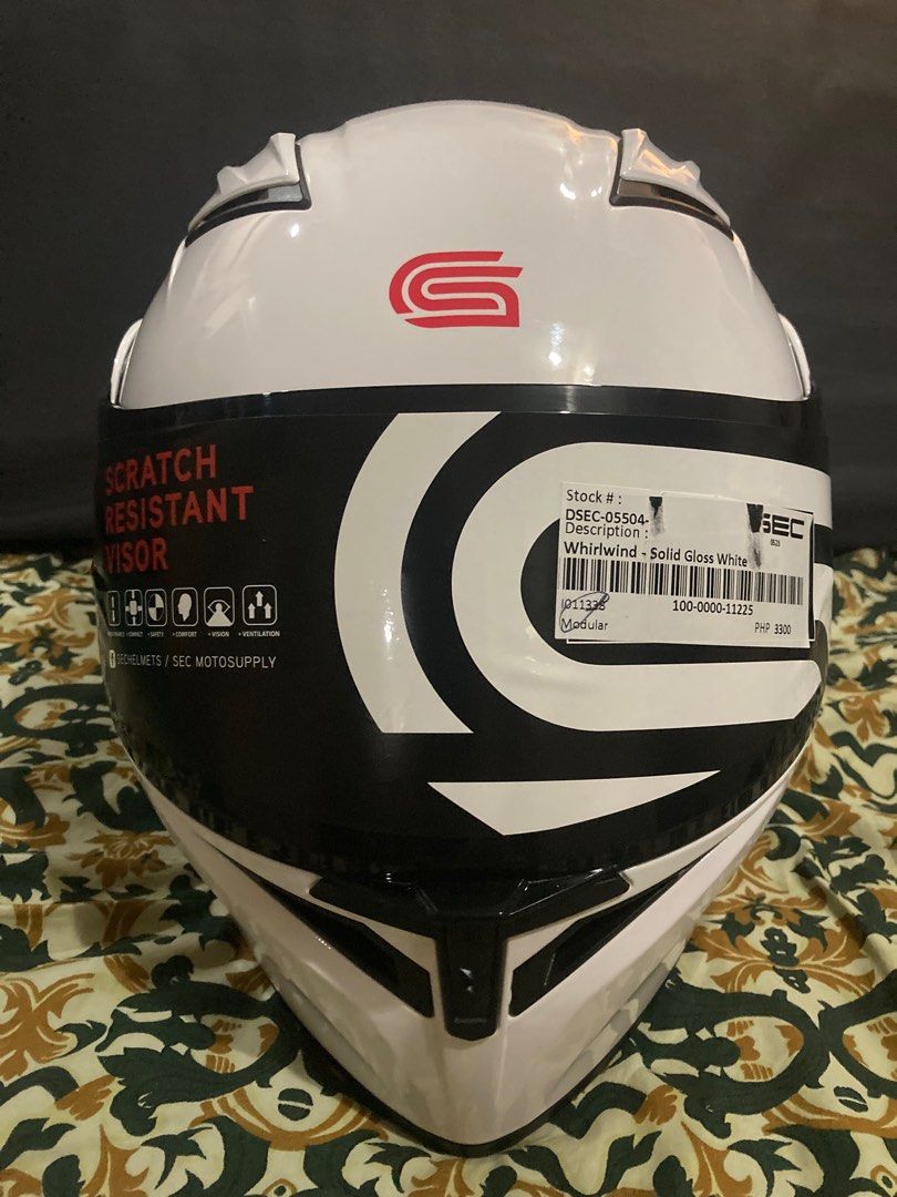 SEC Whirlwind Modular Motorcycle Helmet - Large on Carousell