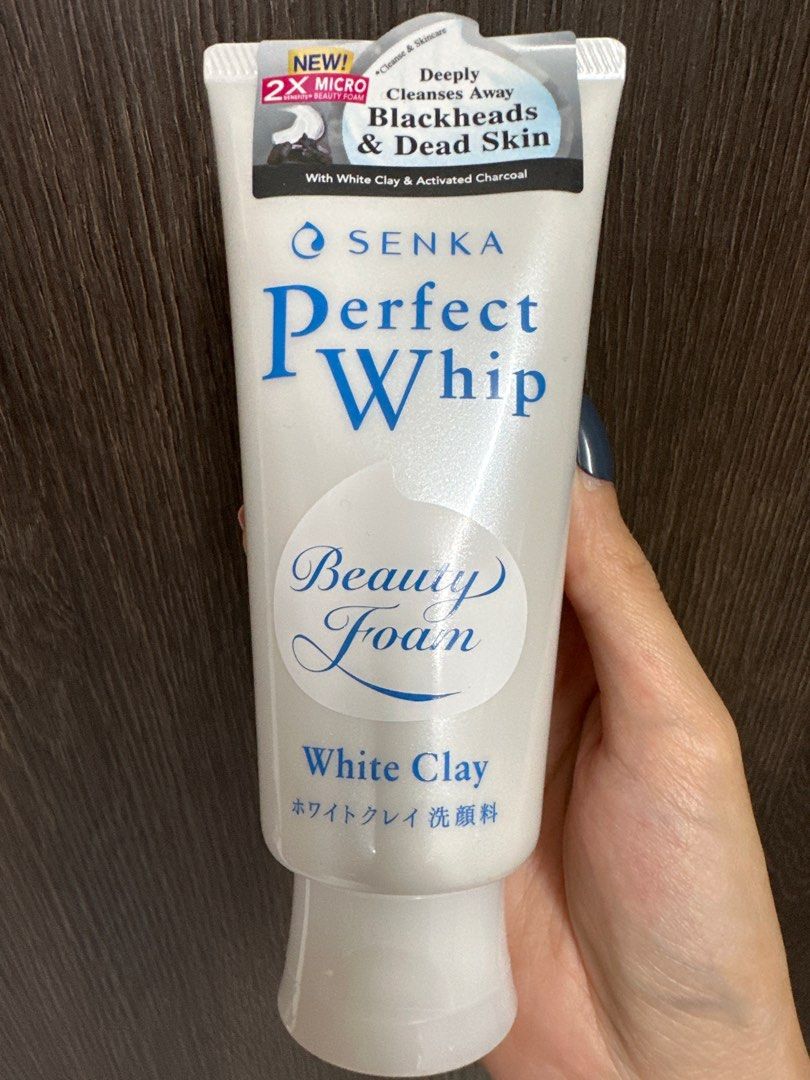 Senka white clay 120g exp 11/2025 Senka perfect whip beauty foam ...