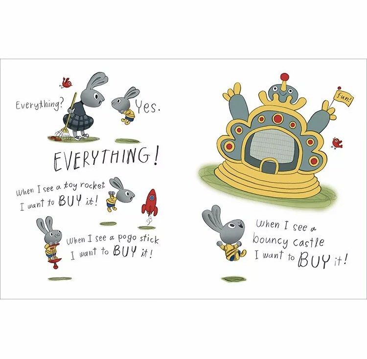 [Set of 4] Moneybunny series: Financial Literacy Book Set for kids ...