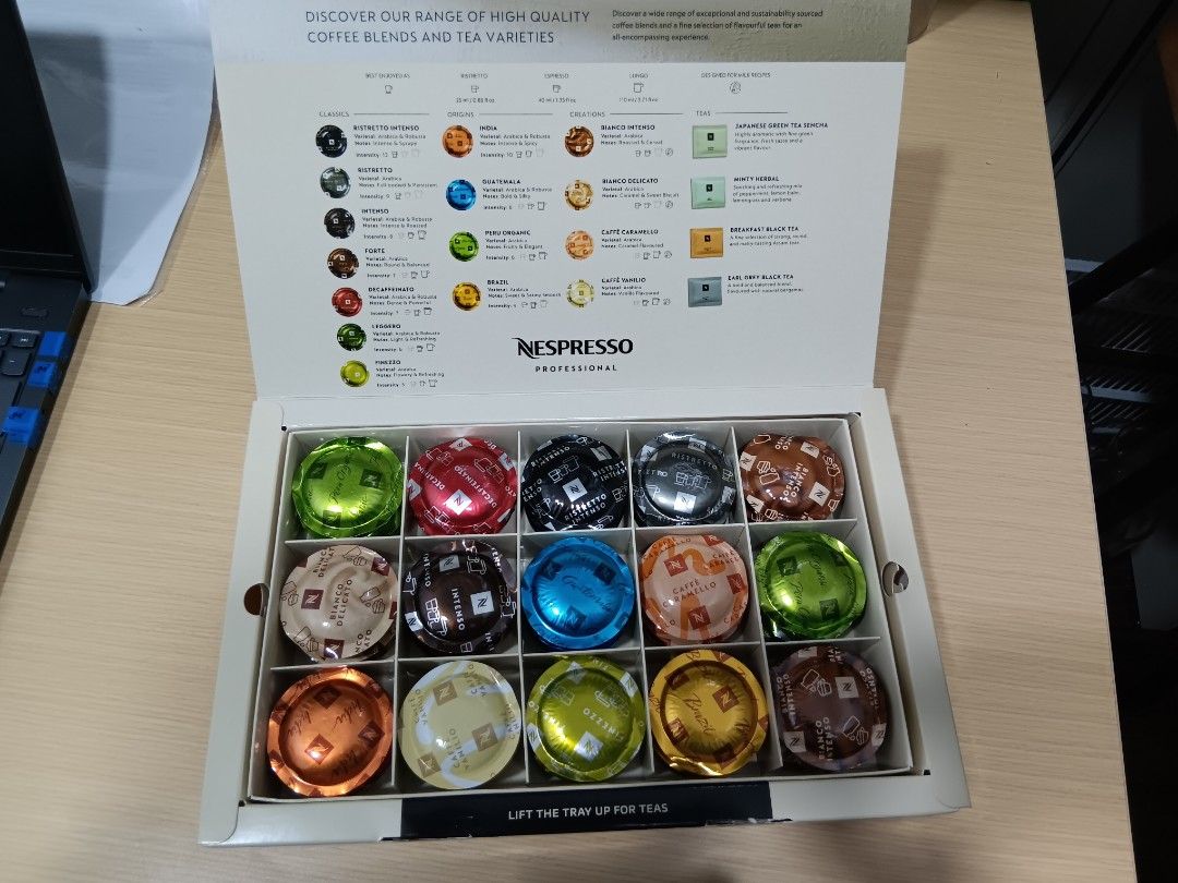 Sets of Sample Nespresso Capsule, Food & Drinks, Beverages on Carousell