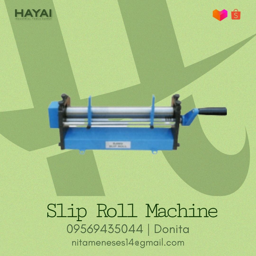 Slip Roll Machine, Commercial & Industrial, Industrial Equipment on ...