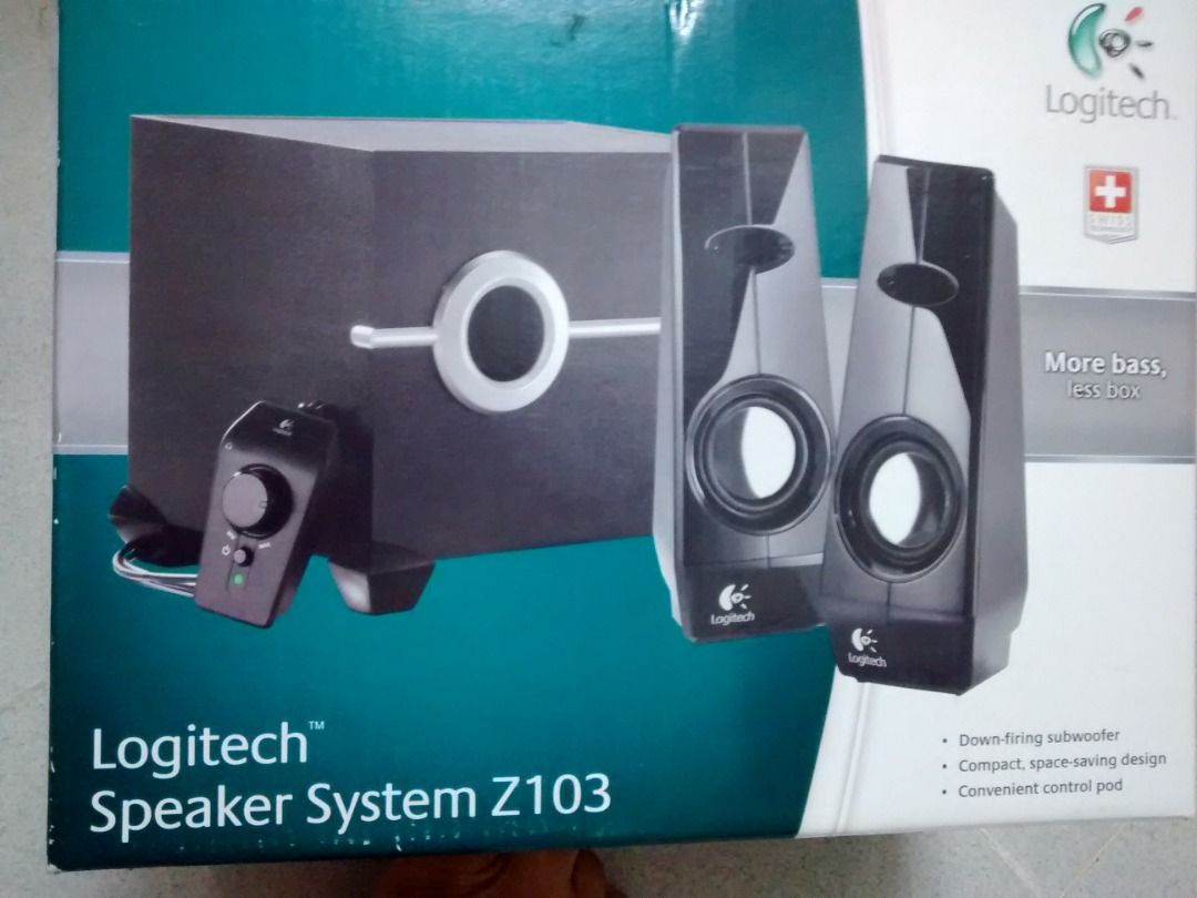 Speaker system Logitech Z103 - Refurbished, Audio, Soundbars, Speakers & Amplifiers on Carousell