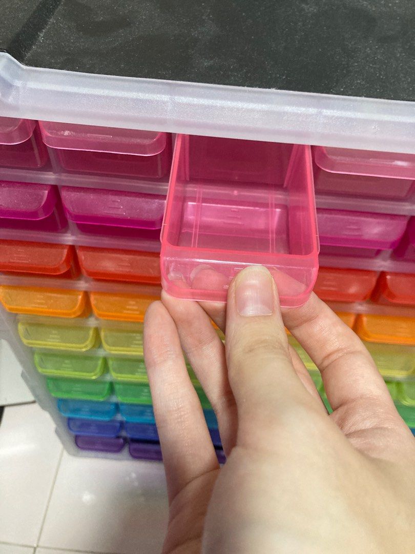 Spotlight Rainbow Storage Box, Hobbies & Toys, Stationery & Craft ...