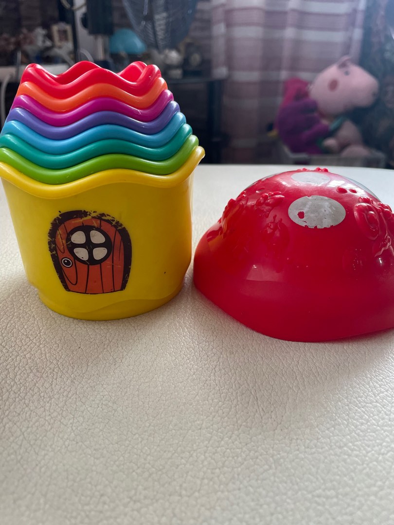 Stackable Nesting Cups, Hobbies & Toys, Toys & Games on Carousell