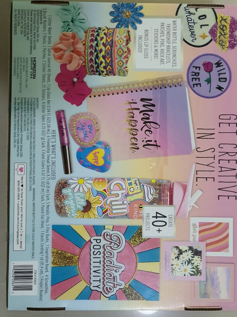 STMT DIY WATER BOTTLE, Hobbies & Toys, Stationery & Craft, Handmade ...