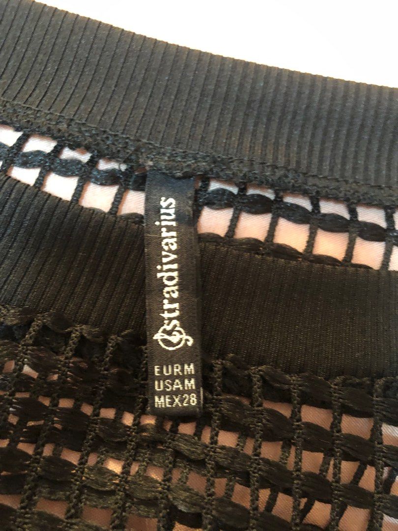 Stradivarius - Block Sheer Top, Women's Fashion, Tops, Shirts on Carousell