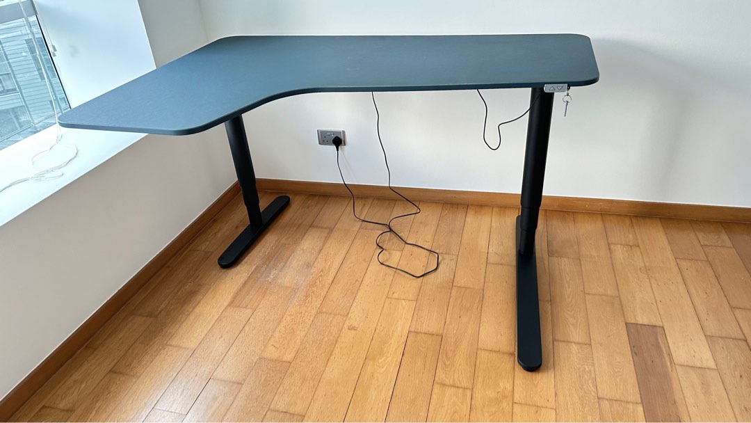 Study table electric, Furniture & Home Living, Furniture, Tables & Sets ...