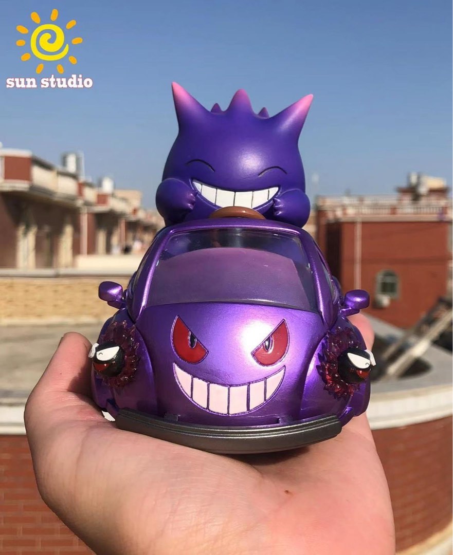 Sun Studio- Driving Gengar, Hobbies & Toys, Toys & Games on Carousell