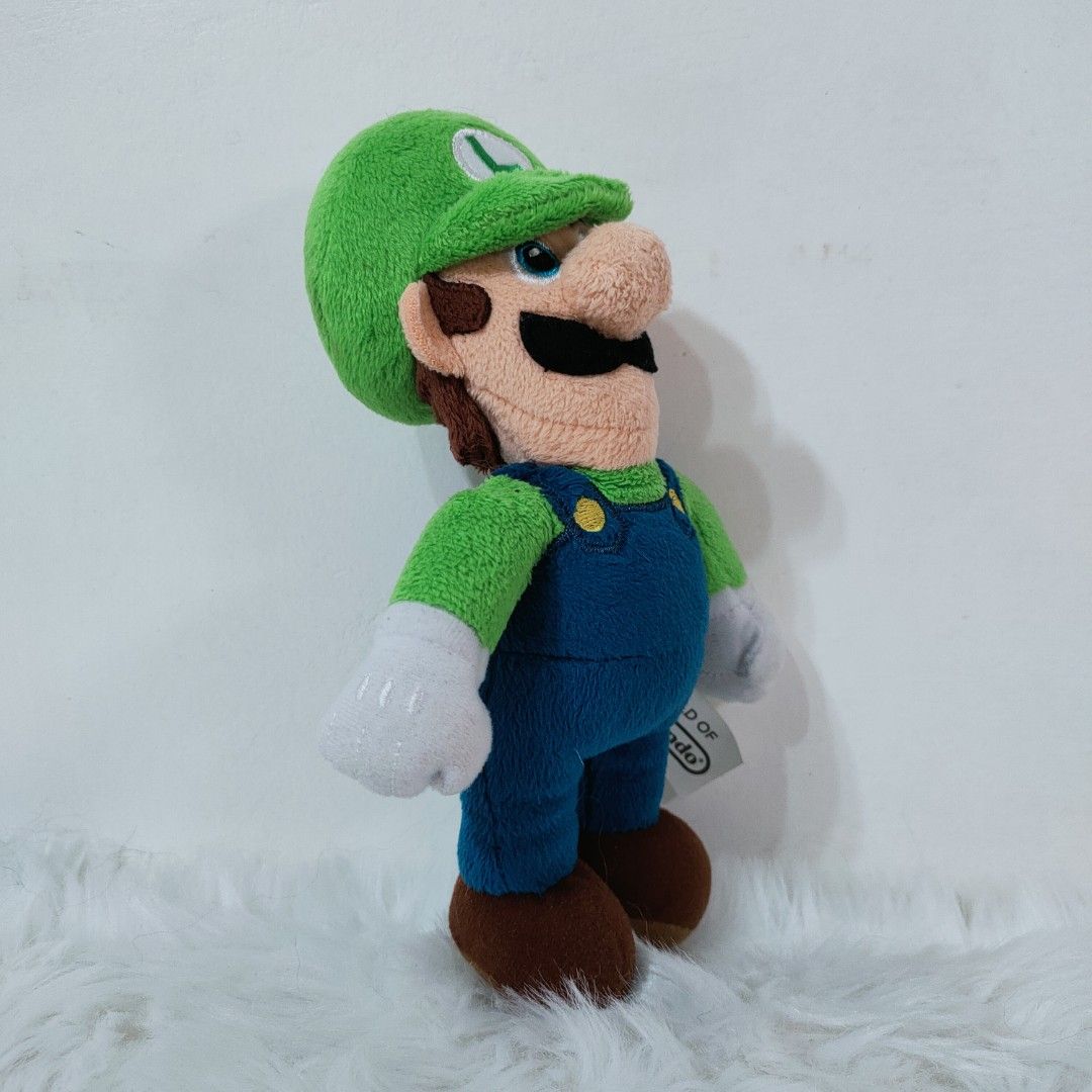 Super Mario Bros. Luigi Plush, Hobbies & Toys, Toys & Games on Carousell