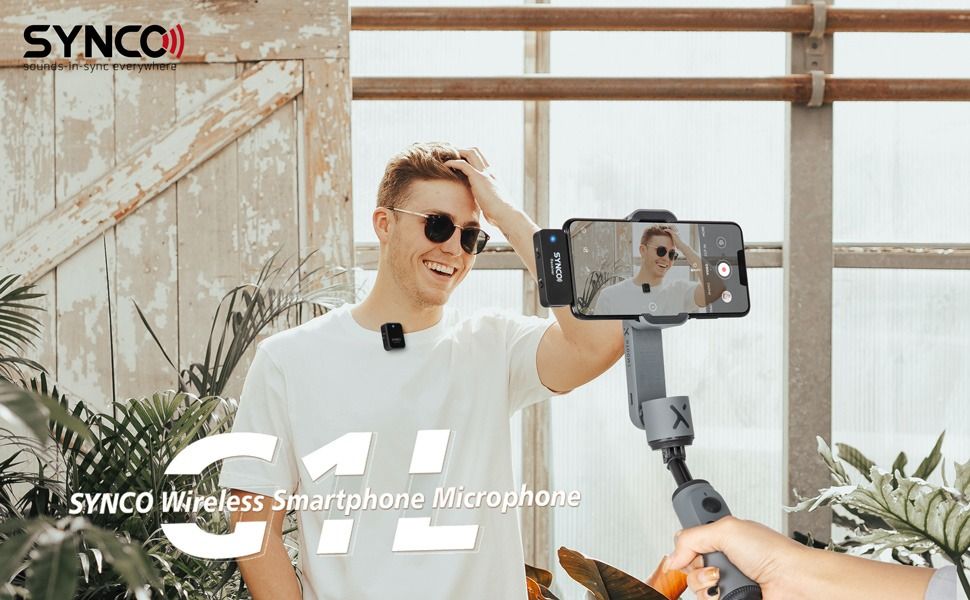 SYNCO WAir-G1T WAir-G1L G1 G1T G1L Ultracompact Digital Wireless Microphone System Lavalier for ...