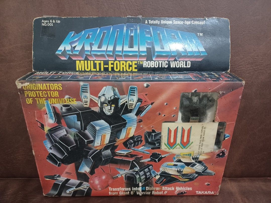 Takara Diaclone Pre Transformers Kronoform Robot, Hobbies & Toys, Toys ...