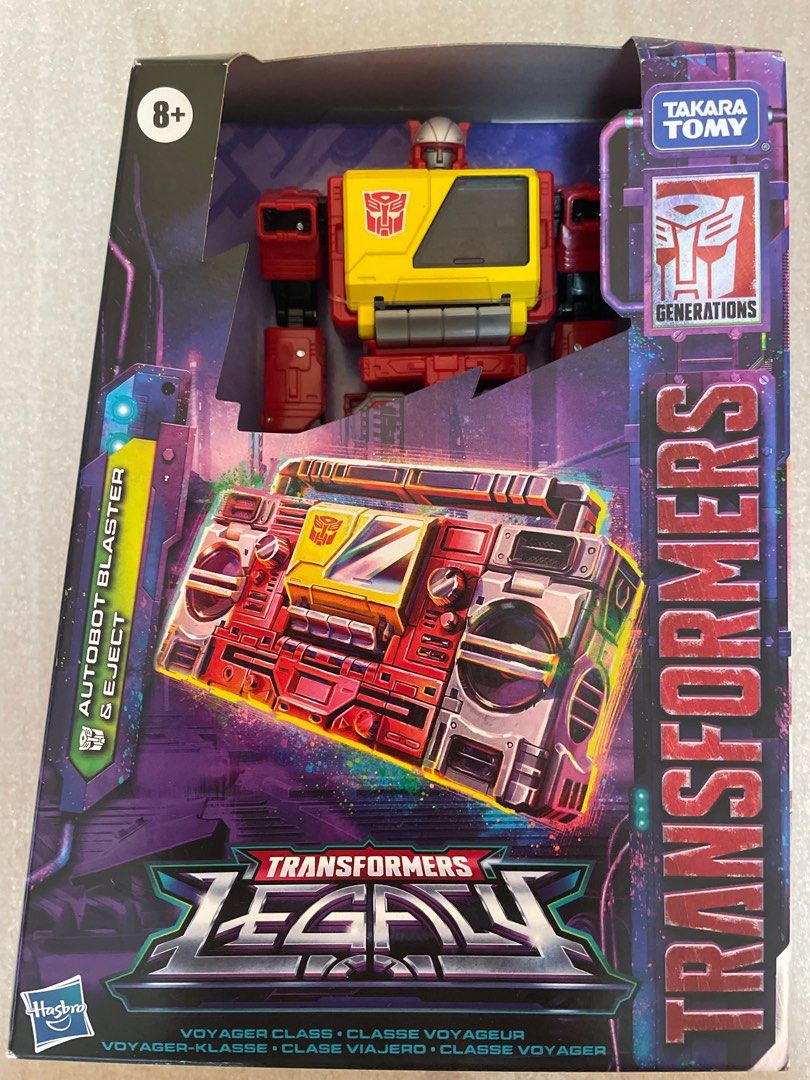 TakaraTomy - Transformers Siege Soundblaster SG-EX (War for Cybertron ; Legacy - Autobot Blaster ...