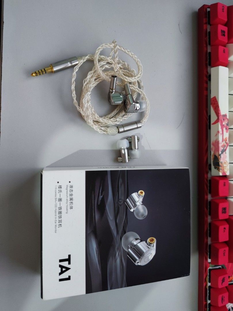 Tanchjim Darling iem + trn TA1 anime edition with 4.4 balanced cable ...