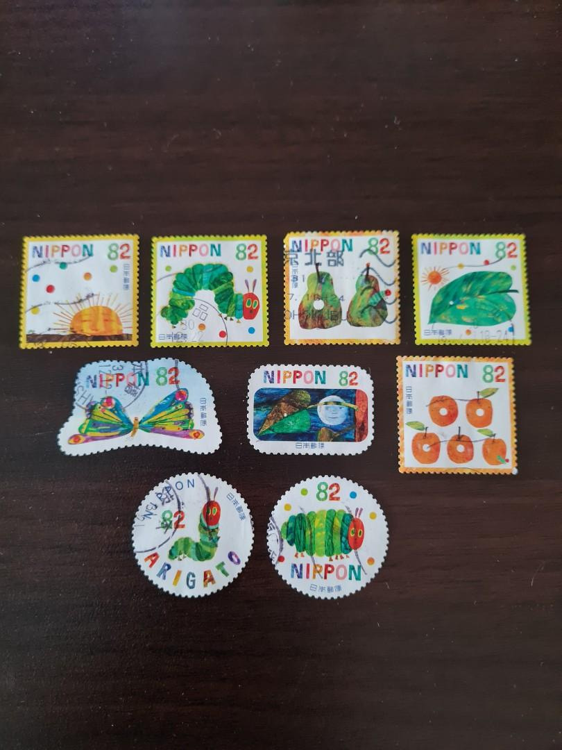 (to bless) the very hungry caterpillar japanese stamp set, Hobbies ...