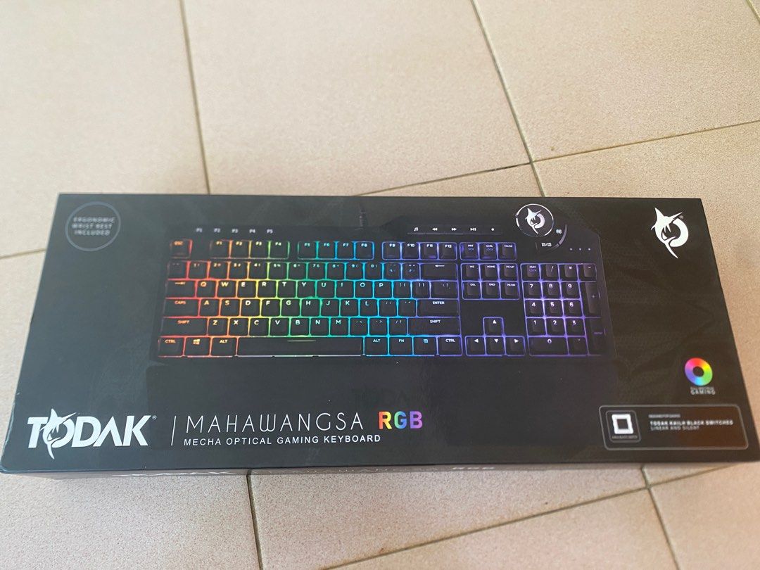 TODAK MAHAWANGSA RGB Keyboard, Computers & Tech, Parts & Accessories ...