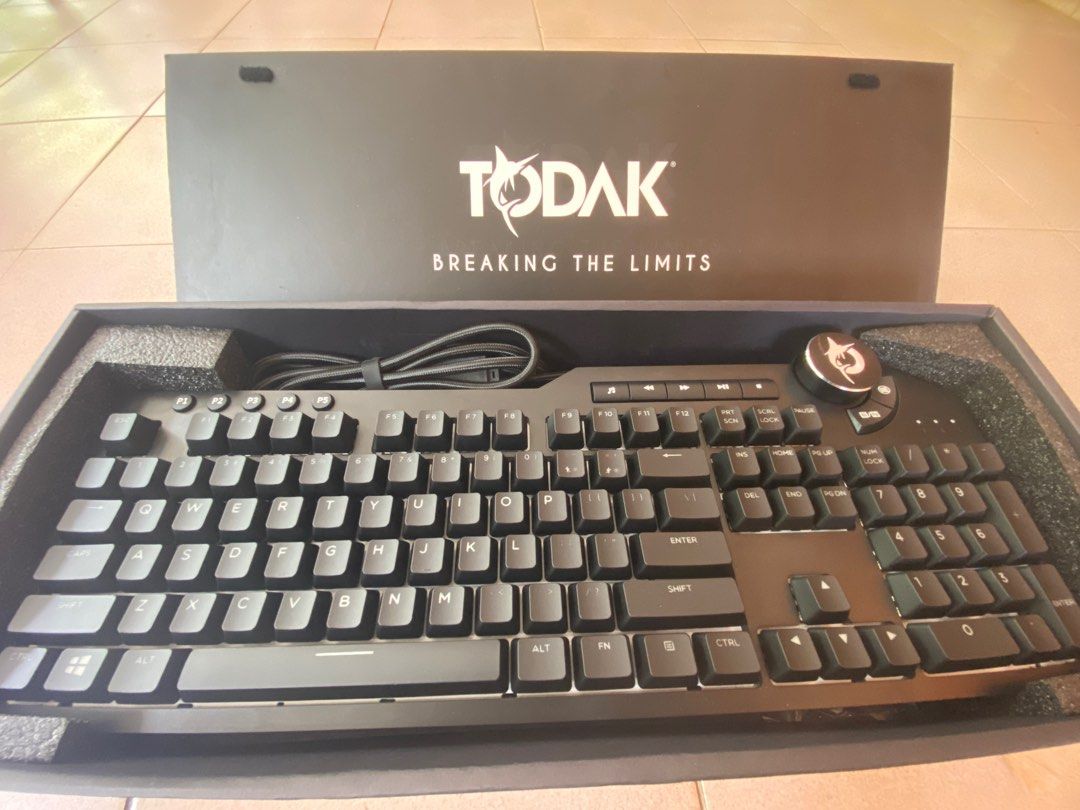 TODAK MAHAWANGSA RGB Keyboard, Computers & Tech, Parts & Accessories, Computer Keyboard on Carousell