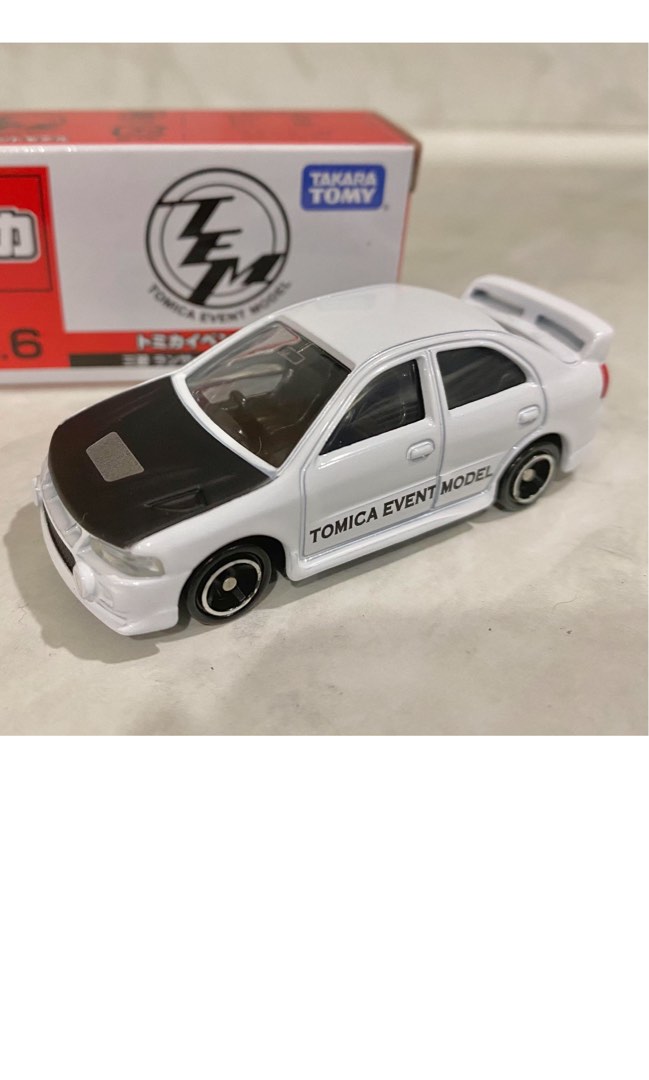 Tomica Event Model No. 6 Mitsubishi Lancer Evolution IV, Hobbies & Toys ...