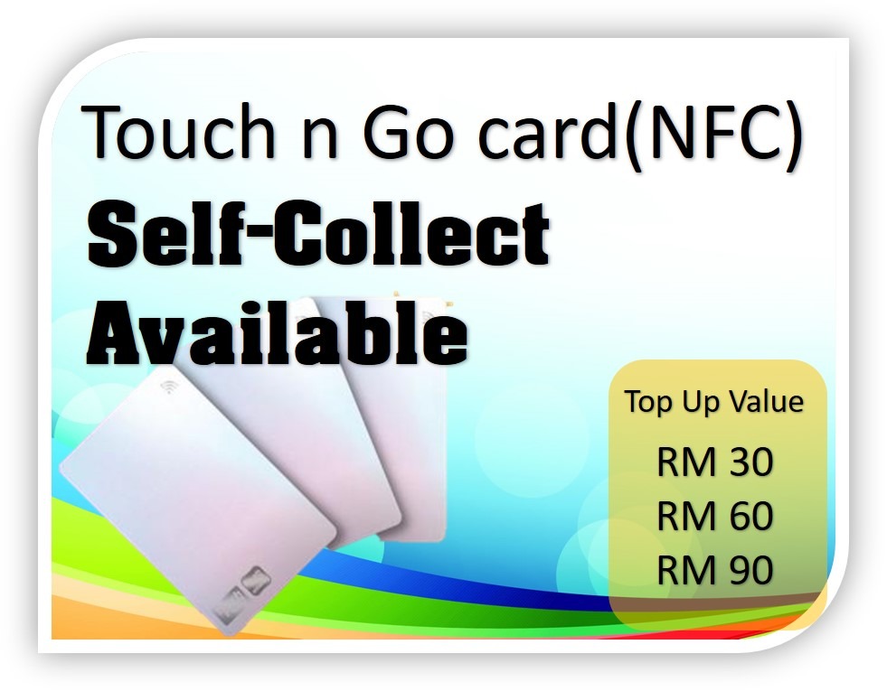 Touch n go card NFC Latest TNG | Preloaded with ringgit, Tickets ...