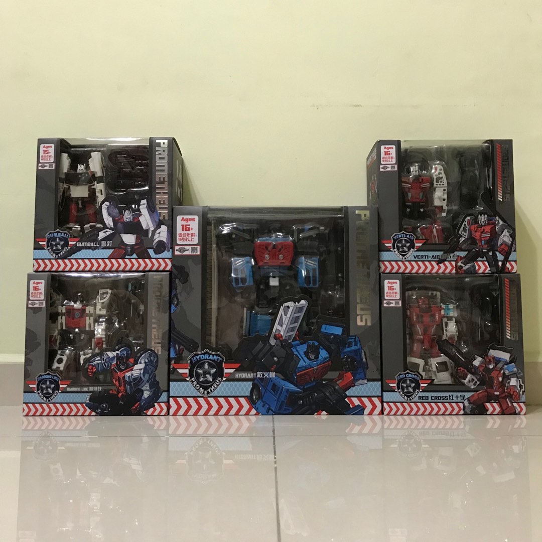 Transformer tfc toys prometheus combiner protectobots defensor, Hobbies ...