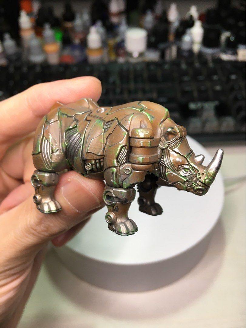 Transformers Beast Alliance Beast Battle Masters Rhinox [Custom ...
