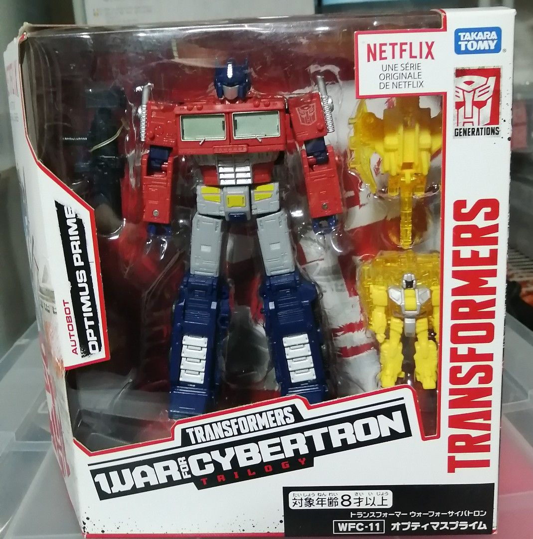 Transformers Netflix WFC-11 Optimus Prime, Hobbies & Toys, Toys & Games on Carousell