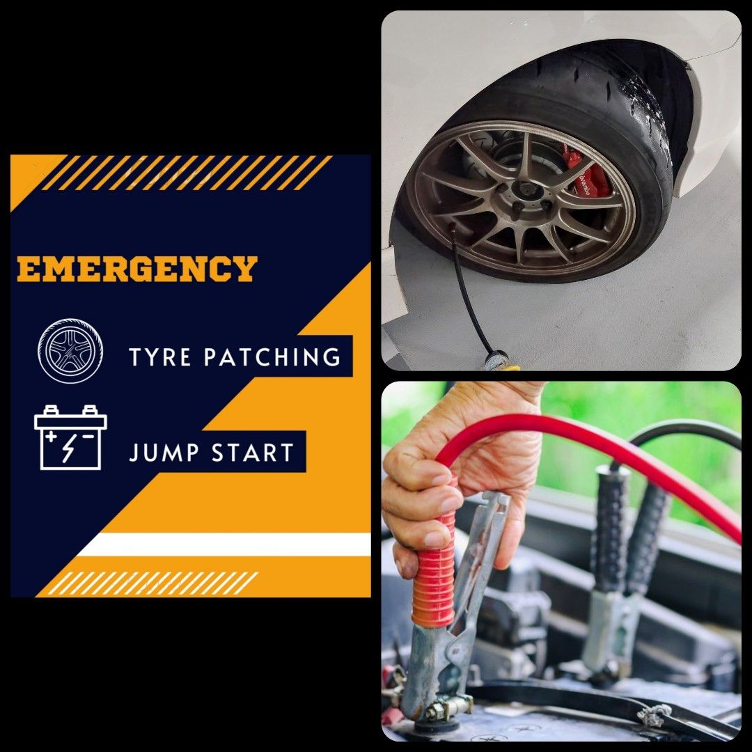 Jump Start & Tyre Patching Service for Cars and Motorcycles On Site ...