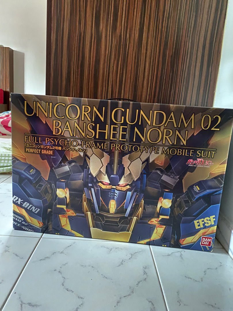 Unicorn Gundam Banshee PG, Hobbies & Toys, Toys & Games on Carousell