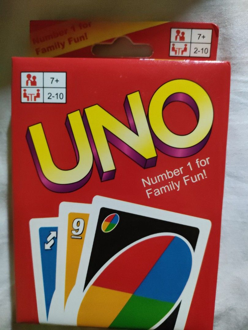 Uno card, Hobbies & Toys, Toys & Games on Carousell
