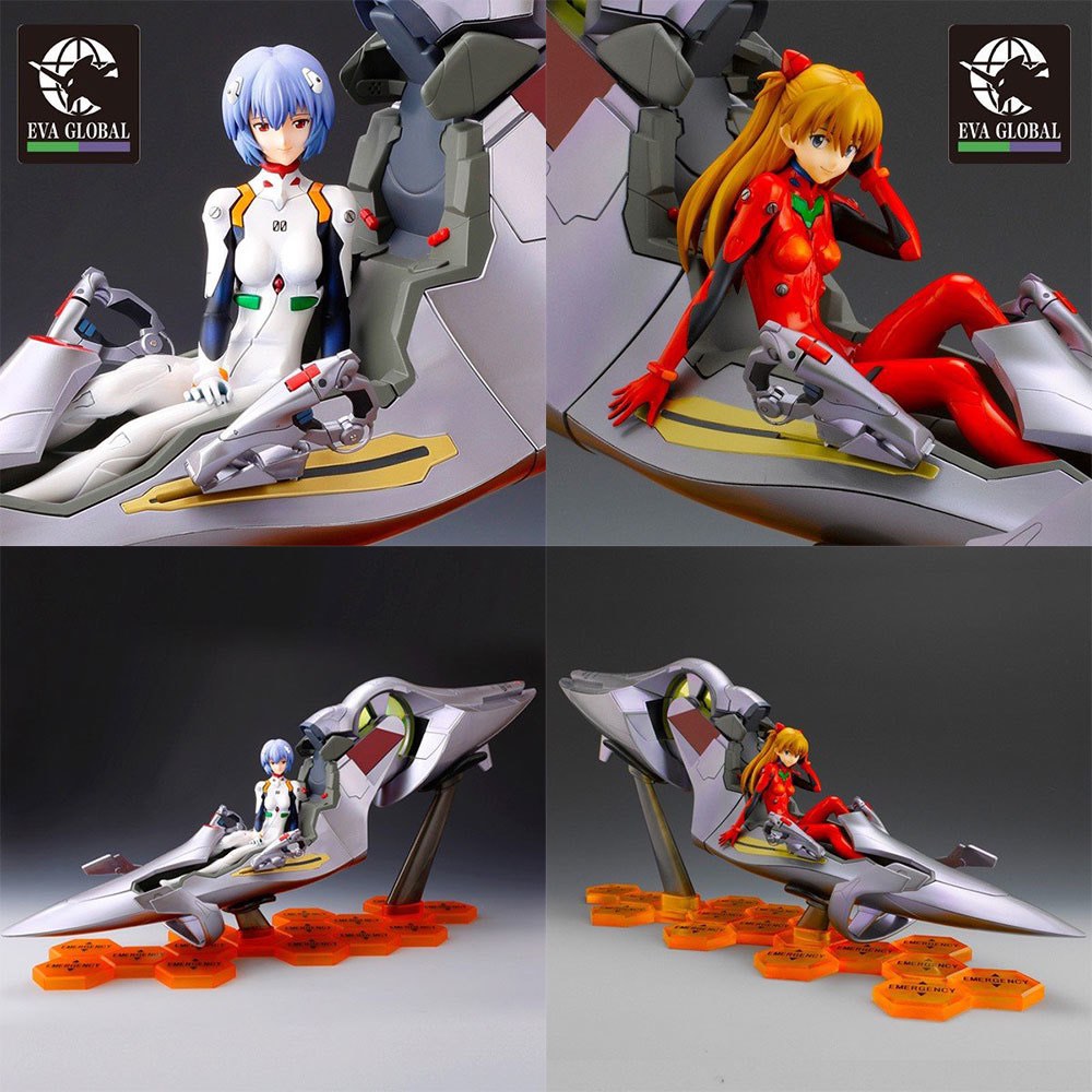 VERTEX EVA GLOBAL STORE Evangelion Entry Plug Interior Rei Ver. & Asuka ...