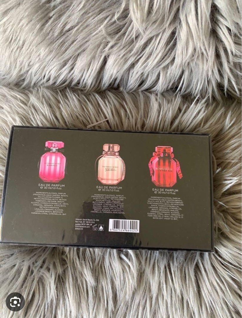 Victoria secret 3 in 1 bombshell Perfumes gift set (30mlx3), Beauty & Personal Care, Fragrance ...