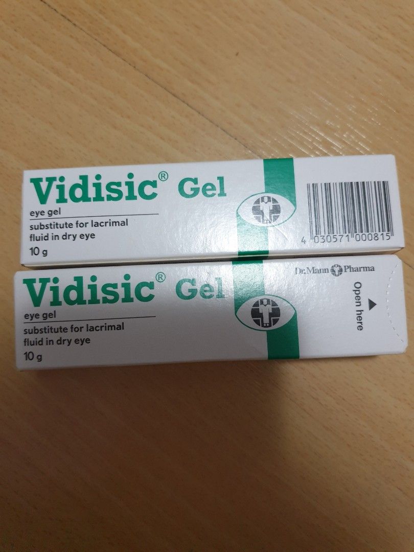 Vidisic Eye Gel, Beauty & Personal Care, Vision Care on Carousell