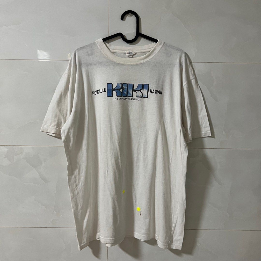 Vintage Honolulu Kiki Hawaii Tee, Men's Fashion, Tops & Sets, Tshirts ...