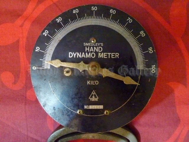 Vintage SMEDLEY`S Hand Dynamo Meter 100 Kg Tokyo - Japan, Antik ...