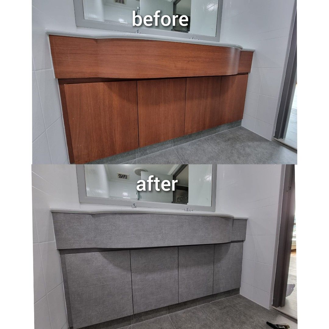 Vinyl Wrap ReLaminate service for Door,Kitchen cabinets, bedroom ...