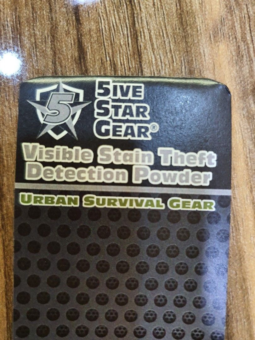 Visible Stain Theft Detection Powder, Everything Else on Carousell