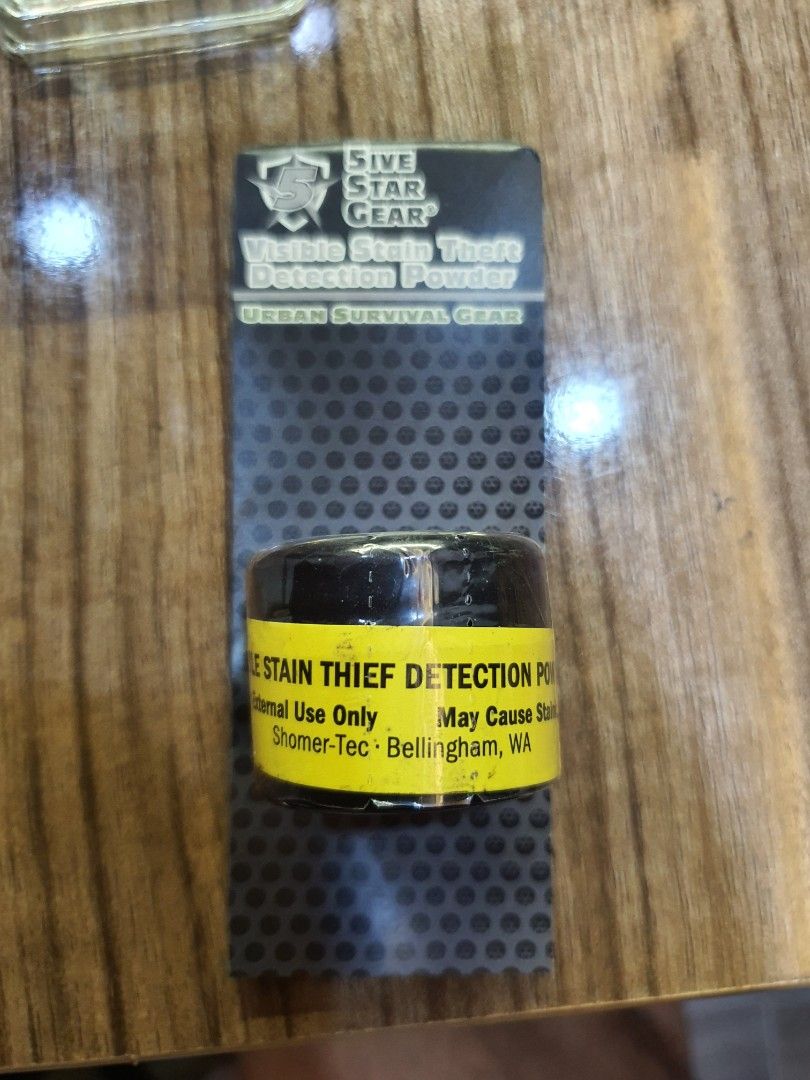 Visible Stain Theft Detection Powder, Everything Else on Carousell