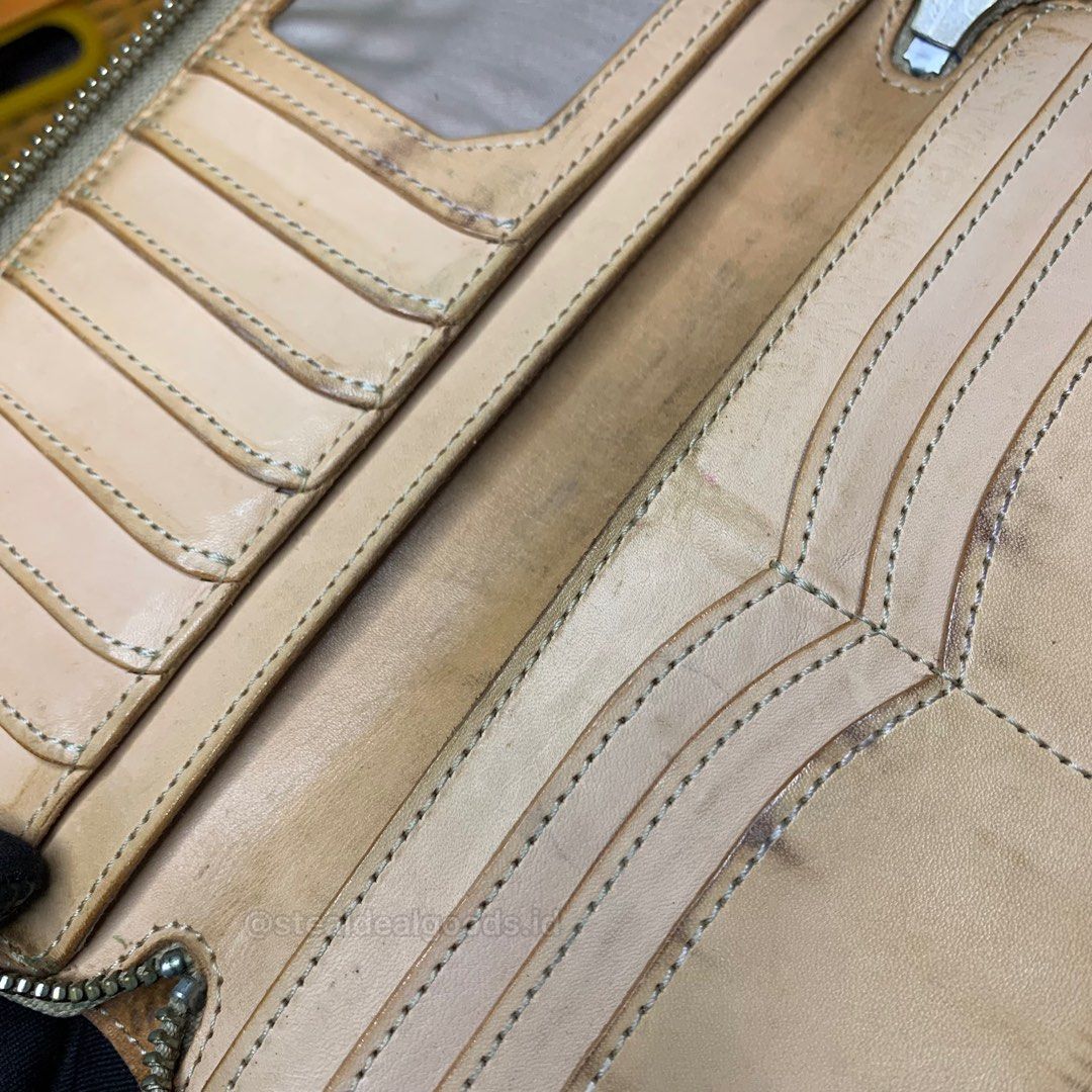 VOYEJ/VIEL - Catalina Natural Pink Tanned Long Wallet (GENUINE ...