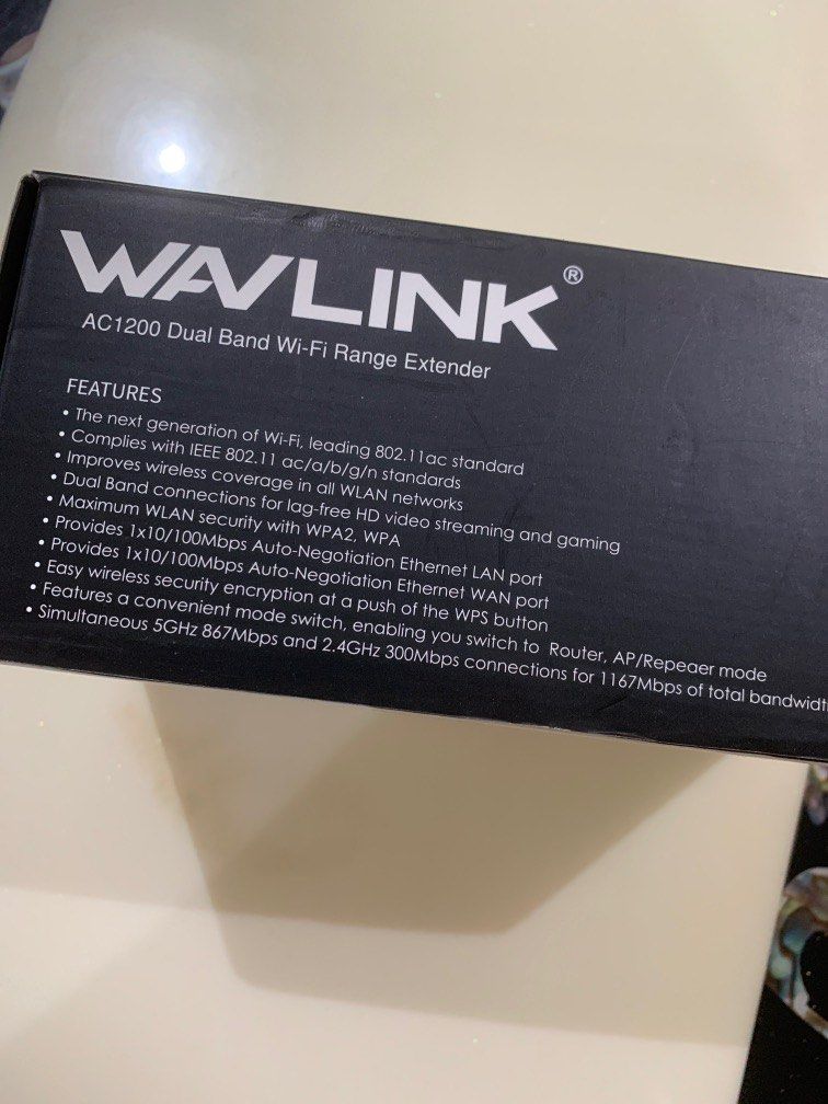 Wavlink Ac Dual Band Wifi Range Extender Computers Tech Parts
