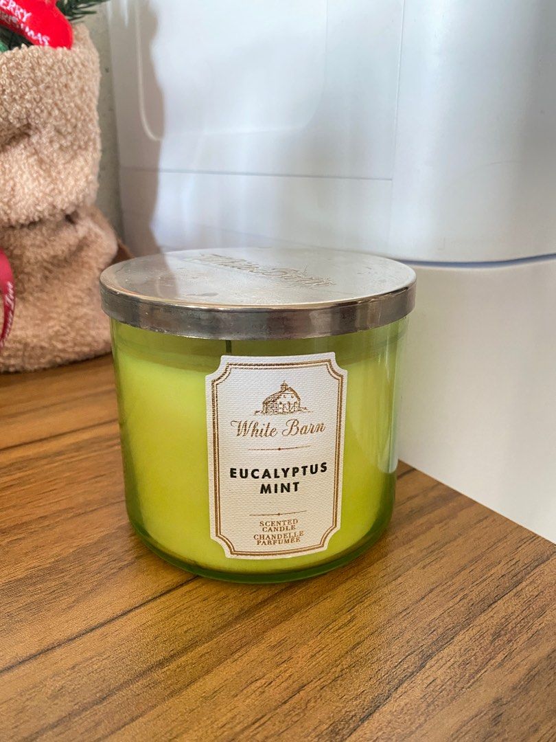 White barm, Furniture & Home Living, Home Fragrance on Carousell