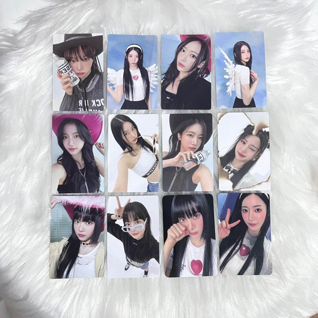 WTS LESSERAFIM Unforgiven Standard Compact Albums Photocards KTOWN4U ...